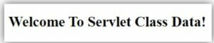 Servlet Class | Operate Methods, Variables, and Objects with Data