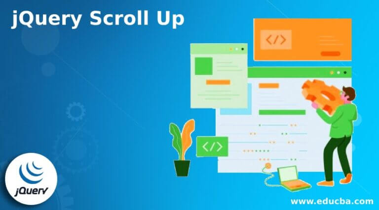 jQuery Scroll Up | How to remove Scroll down and scroll up