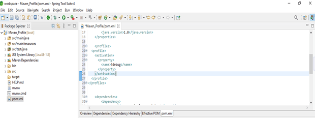 Maven Profile Customizing The Build Of Different Environments