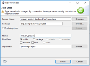 Maven Project | Reporting Documentation from Central Information