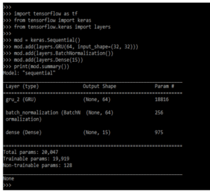 Keras GRU | Keras GRU Layers & Methods | Network | Examples