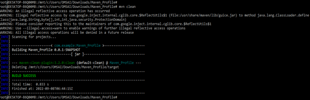 Maven Build Command Managing And Building The Maven Project