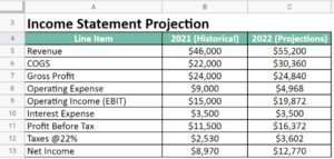 Financial Projections - Definition, Examples, Excel Template