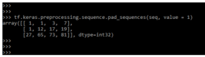 Keras pad_sequences | How to use Keras pad_sequences with Function?
