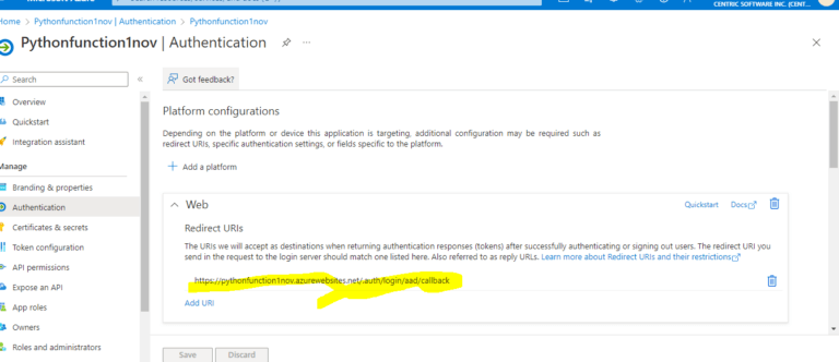 Azure Functions Authentication How To Setup And Authorize Functions 1273