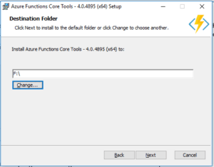 Azure Functions Core Tools | Installing Azure Functions Core Tools