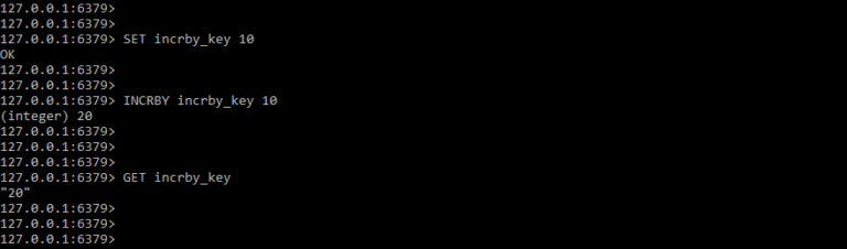 Redis INCR | Incrementing Number Stored in the Key using INCR
