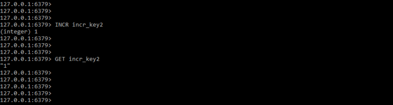 Redis INCR | Incrementing Number Stored in the Key using INCR