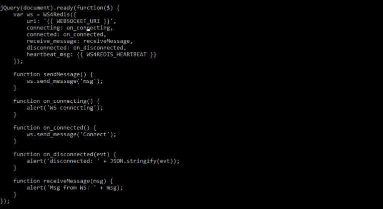 Redis Websocket How To Create Redis Websocket Server Application