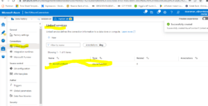 Azure Data Factory Connectors | Parameters to do Additional Services