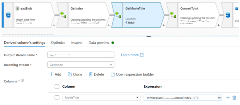 Azure Data Factory Data Flow Data Flow Transformations In Azure