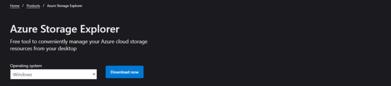 Azure Storage Explorer Download | Installation on Windows and macOS