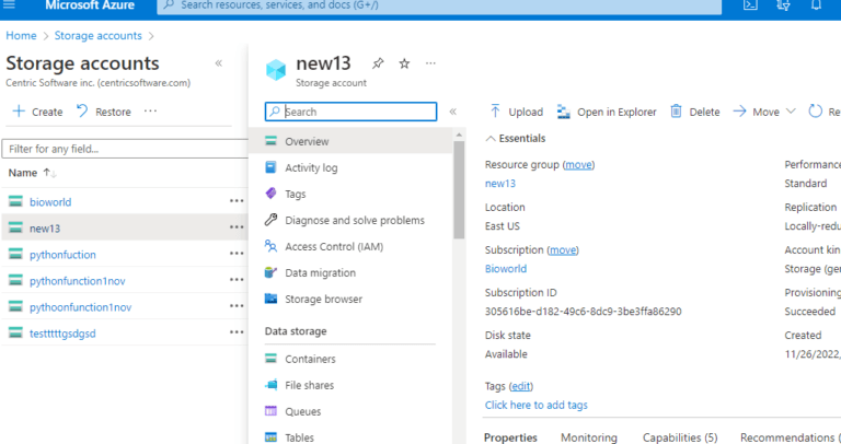 Azure Storage Files | Safe and Severless Cloud File Sharing