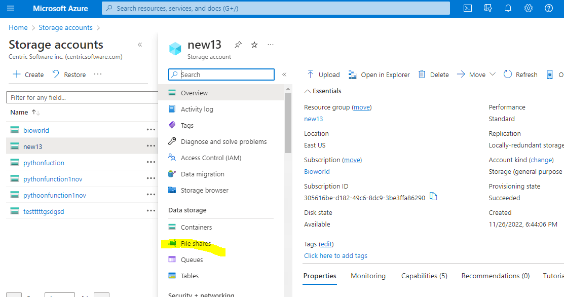 Azure Storage Files Safe And Severless Cloud File Sharing