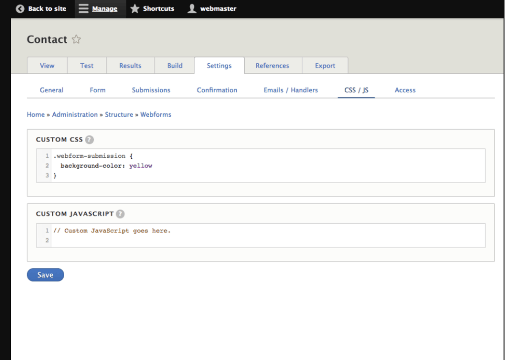 Drupal Webform | OpenSource Form Constructor & Acceptance Manager