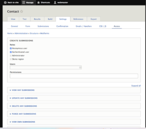 Drupal Webform | OpenSource Form Constructor & Acceptance Manager