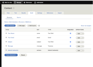 Drupal Webform | OpenSource Form Constructor & Acceptance Manager