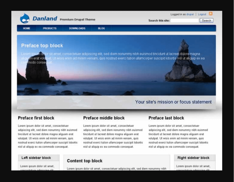 Drupal Free Themes | Quick Glance on Drupal Free Themes
