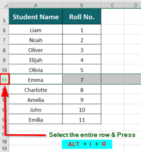 Insert Rows in Excel | Step-by-Step Method with Top 3 Shortcuts