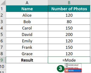How to Use MODE in Excel? | MODE.SNGL & MODE.MULT Examples