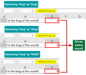 SEARCH Formula in Excel: How to Use? (Tutorial+Examples) | eduCBA