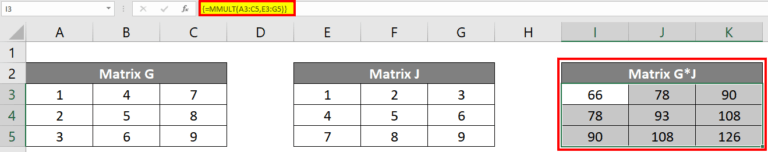 Matrix in Excel | Methods to Create Data Matrix in Excel