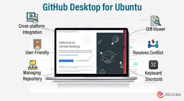 GitHub Desktop for Ubuntu: features and installation process