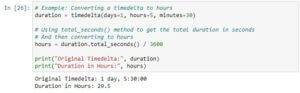 datetime.timedelta in Python: Time Differences & Durations