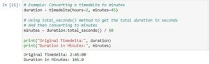 datetime.timedelta in Python: Time Differences & Durations