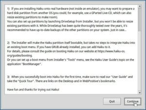 Haiku Operating System: The OpenBeOS with Installation