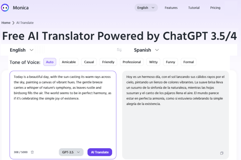 Monica the Best AI Translator in 2024: Introduction, Features | EDUCBA