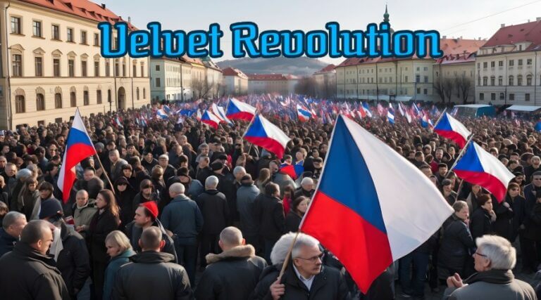 Velvet Revolution: Triumph of Democracy and Hope