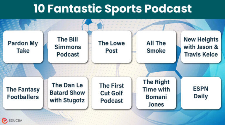 10 Fantastic Sports Podcast in 2024 Shortlisted for You | EDUCBA