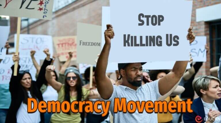 Democracy Movement: Striving for Freedom and Justice!