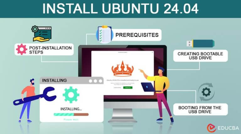 How to Install Ubuntu 24.04 Via USB Device | EDUCBA