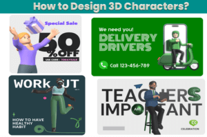 A Guide on How to Design 3D Characters (3 Ways) | EDUCBA
