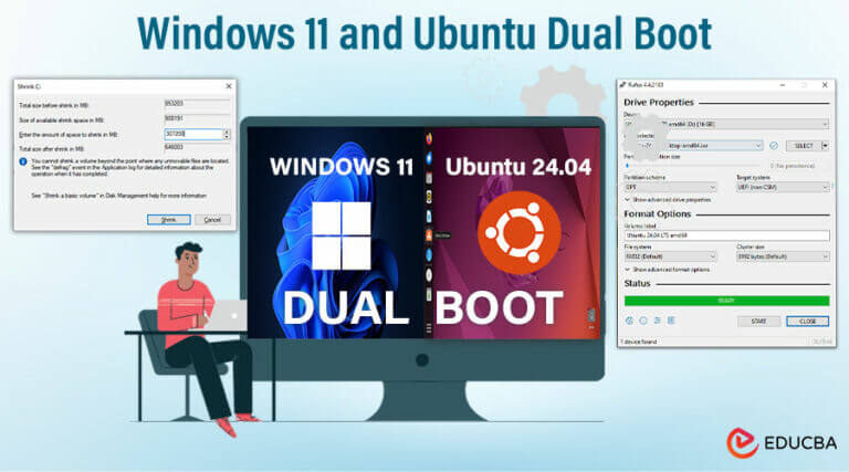 How to Dual Boot Windows 11 and Ubuntu? [PC] | EDUCBA