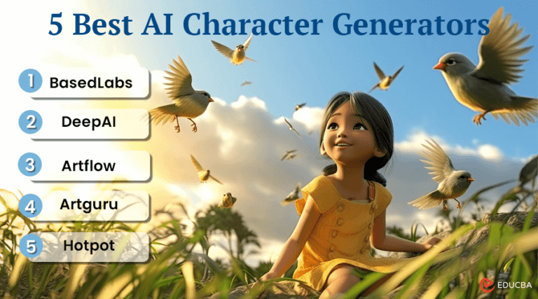 5 Easy-to-Use & Best AI Character Generators | EDUCBA