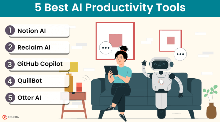 Explore 7 Best AI Productivity Tools & Solutions | EDUCBA