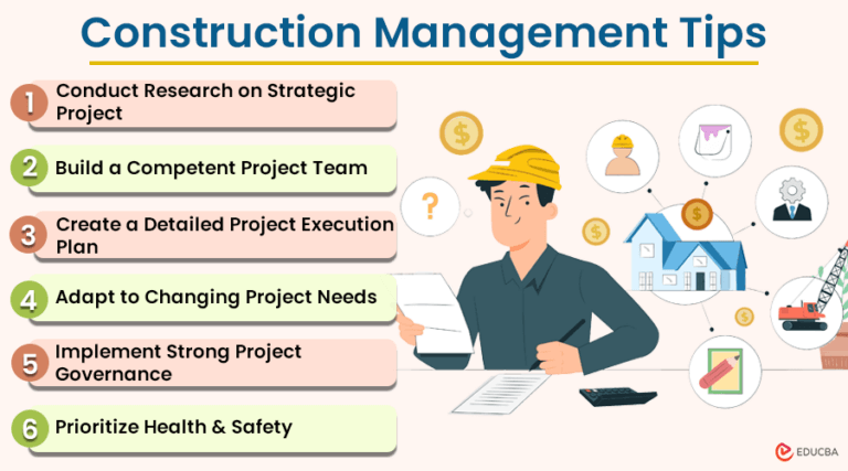 Top 6 Construction Management Tips For Project Managers