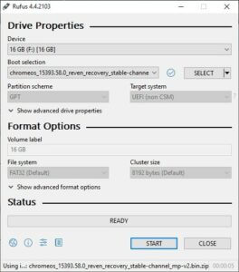 Installation Setup for ChromeOS Flex (USB Installer)
