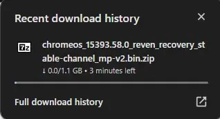 Installation Setup for ChromeOS Flex (USB Installer)