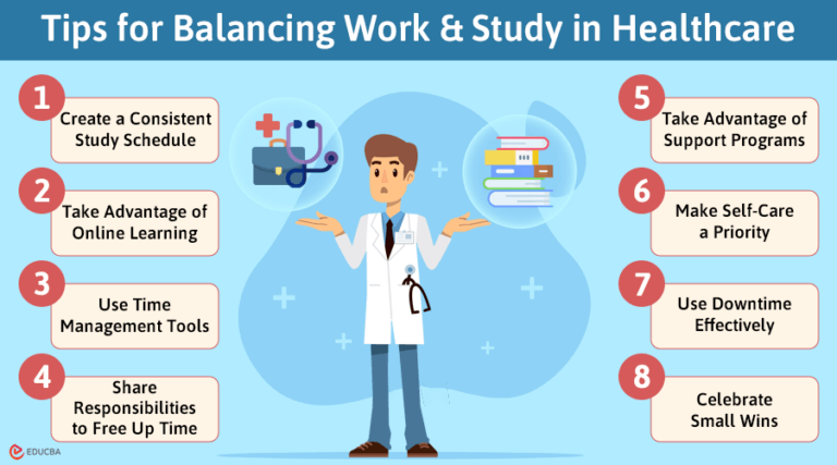 8 Tips for Balancing Work and Study in Healthcare Profession