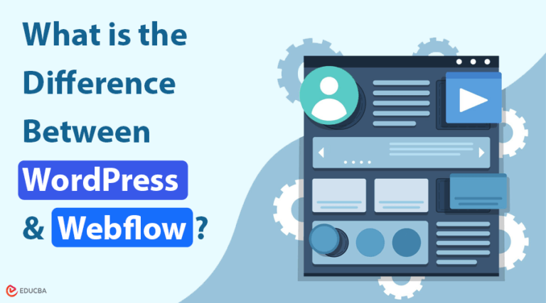 Key Difference Between WordPress and Webflow | EDUCBA Key Difference Between WordPress and Webflow | EDUCBA