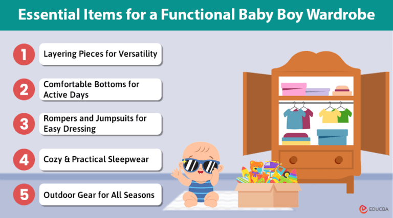 7 Must-Have Items for a Functional Baby Boy Wardrobe