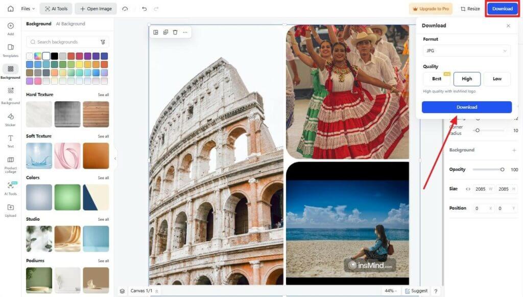 How to Combine Images Using insMind | The Ultimate Guide