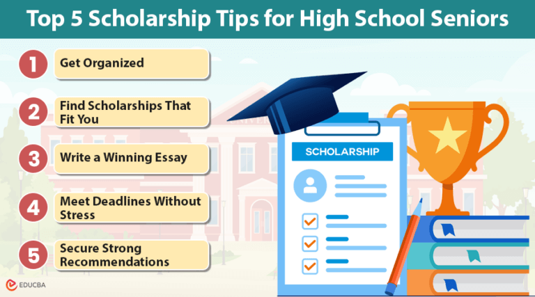 Top 5 Scholarship Tips for High School Seniors | EDUCBA