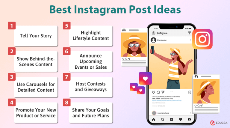 20+ Best Instagram Post Ideas to Boost Engagement | EDUCBA