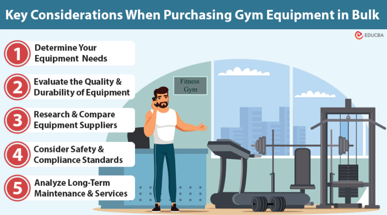 What to Look for When Purchasing Gym Equipment in Bulk