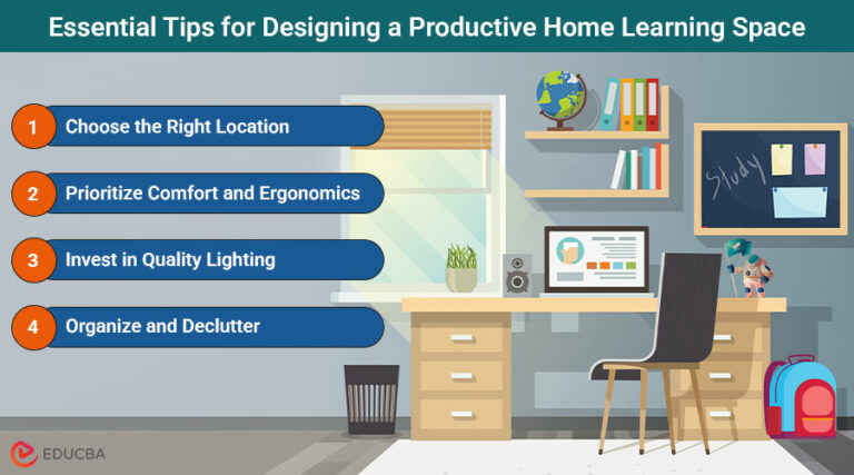 Home Learning Space Design Tips for Productivity